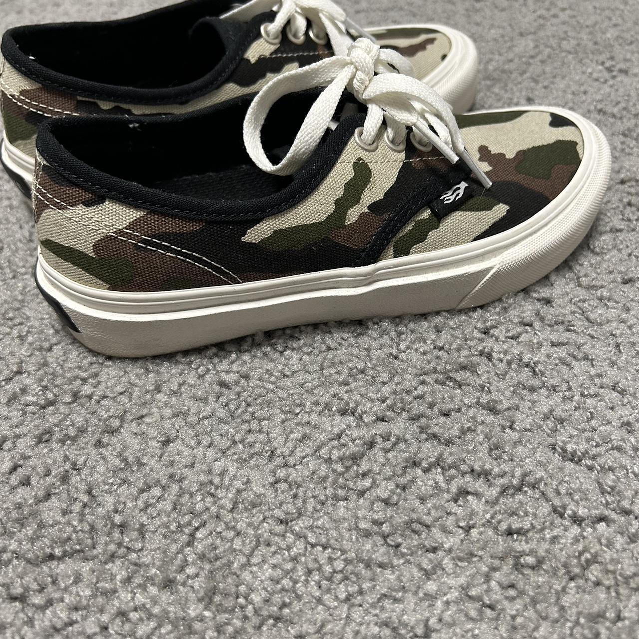 *Straye camo shoes *Worn once *Have the box *No... - Depop