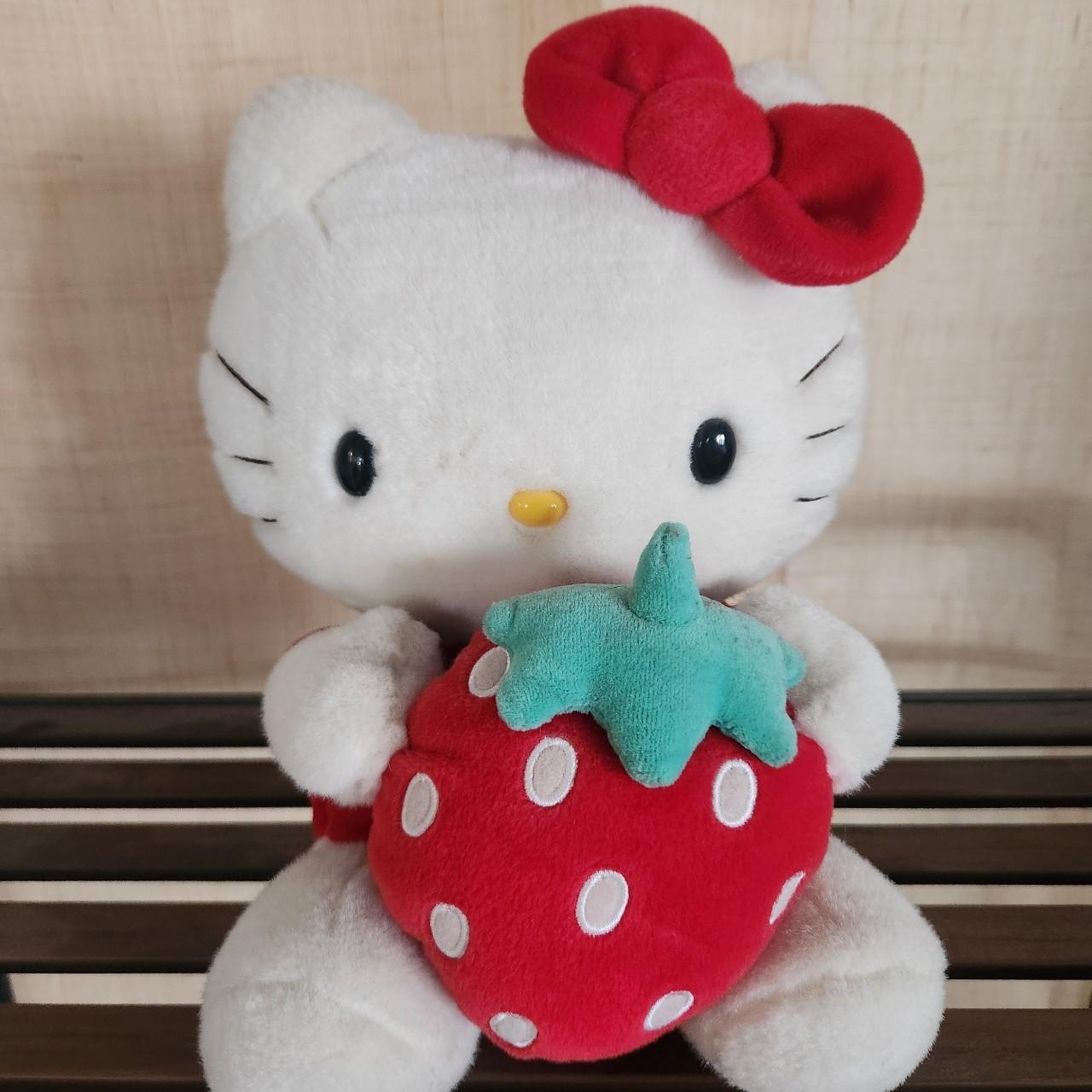 Official Sanrio Ichigo Strawberry 2000s Hello Kitty... - Depop