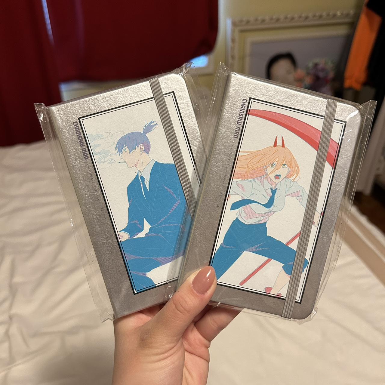 chainsaw man mini notebook from japan (aki hayakawa... - Depop