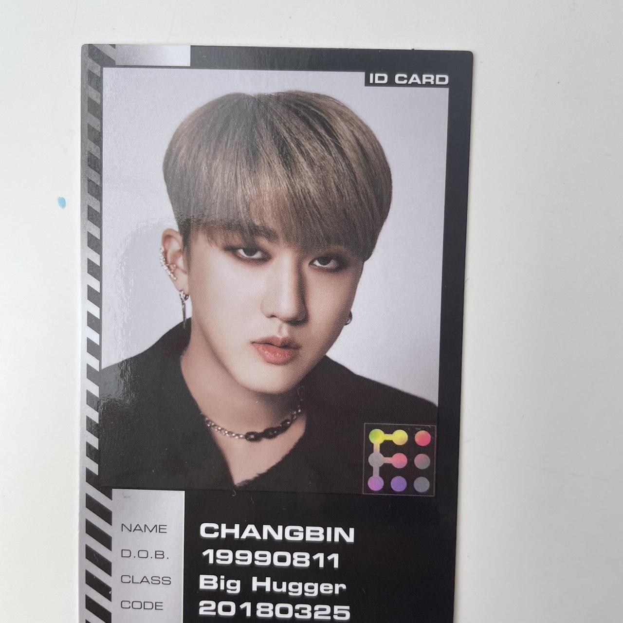 Official Changbin oddinary id photocard THERE MIGHT... - Depop