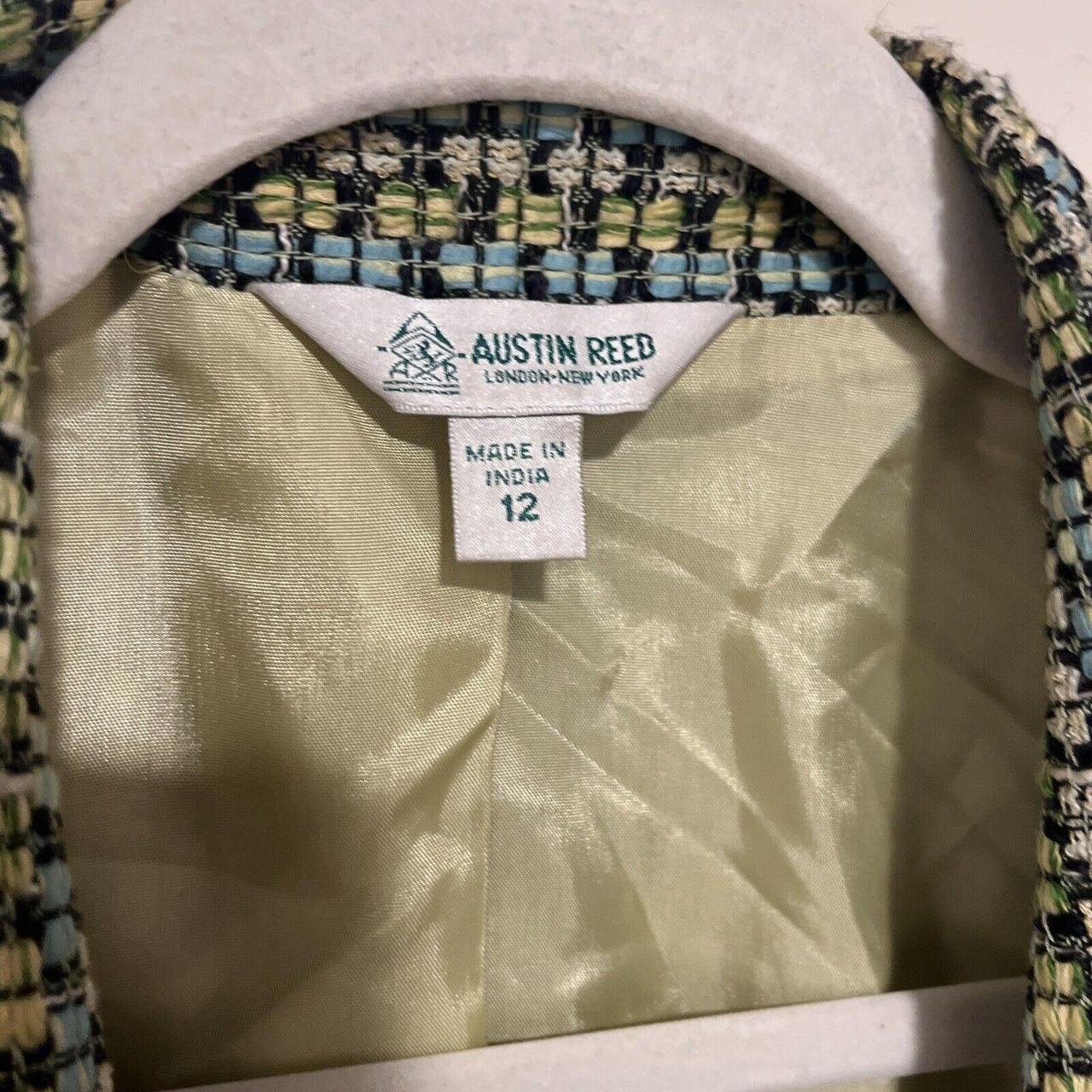 Vtg AUSTIN REED Tweed BLAZER JACKET Women's... | Depop