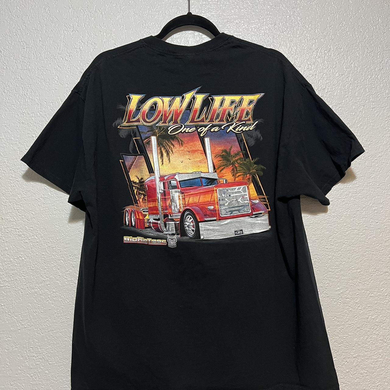 Big Rig T-Shirt “Low Life” Made in DR Brand:... - Depop