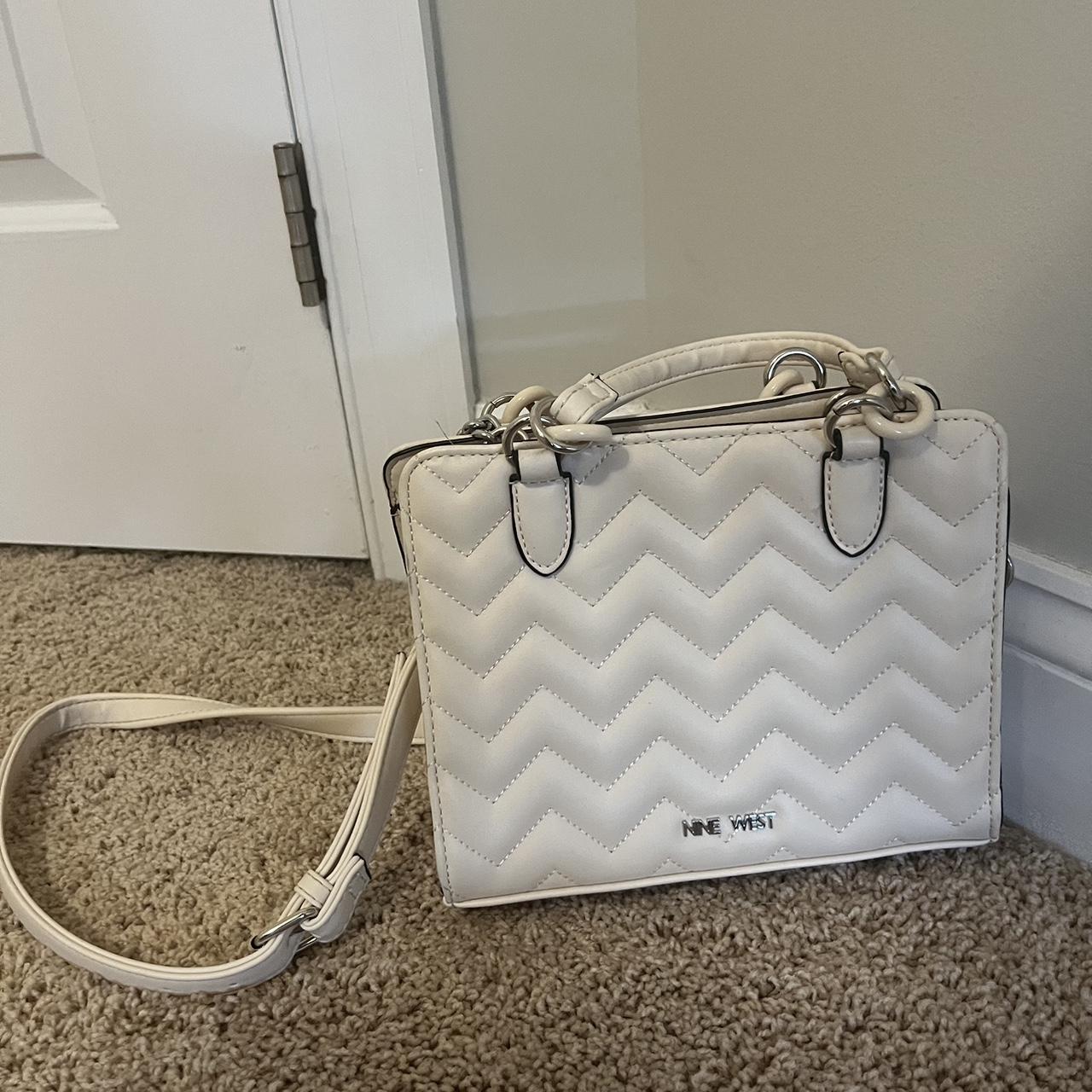 Nine West Cream Crossbody Shoulder Bag #purse #chic... - Depop