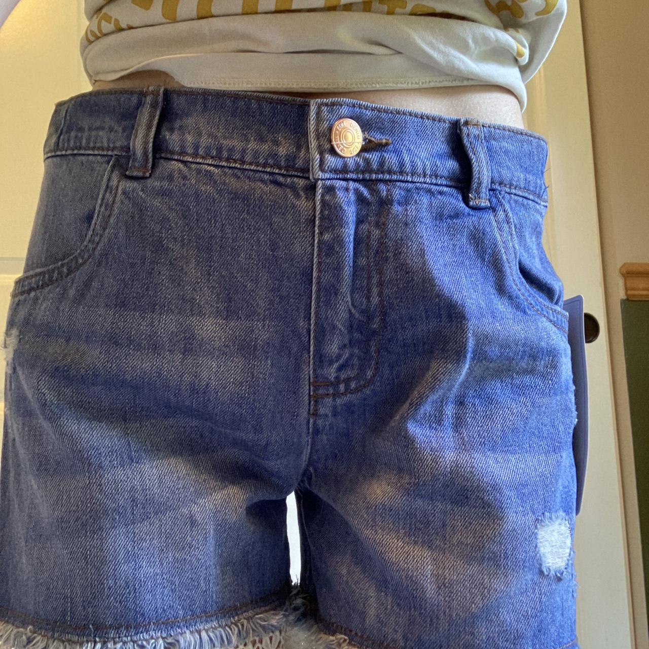 Brand New Girl’s F&F Denim Shorts Only tried on... - Depop