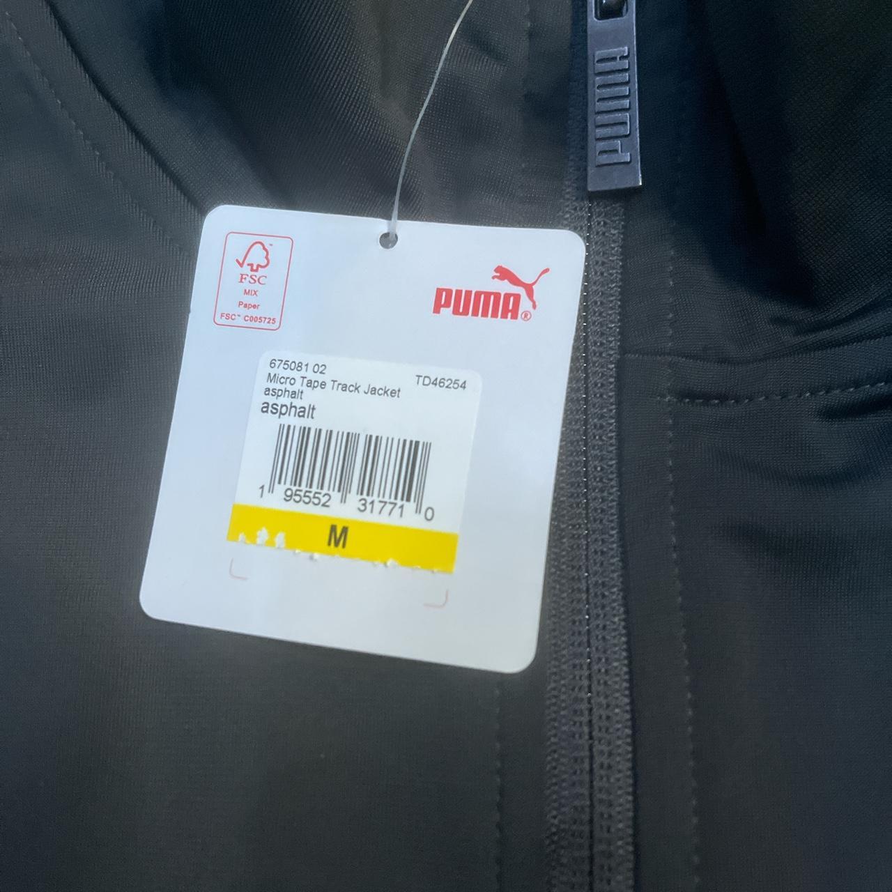 Never worn puma tech jacket - Depop