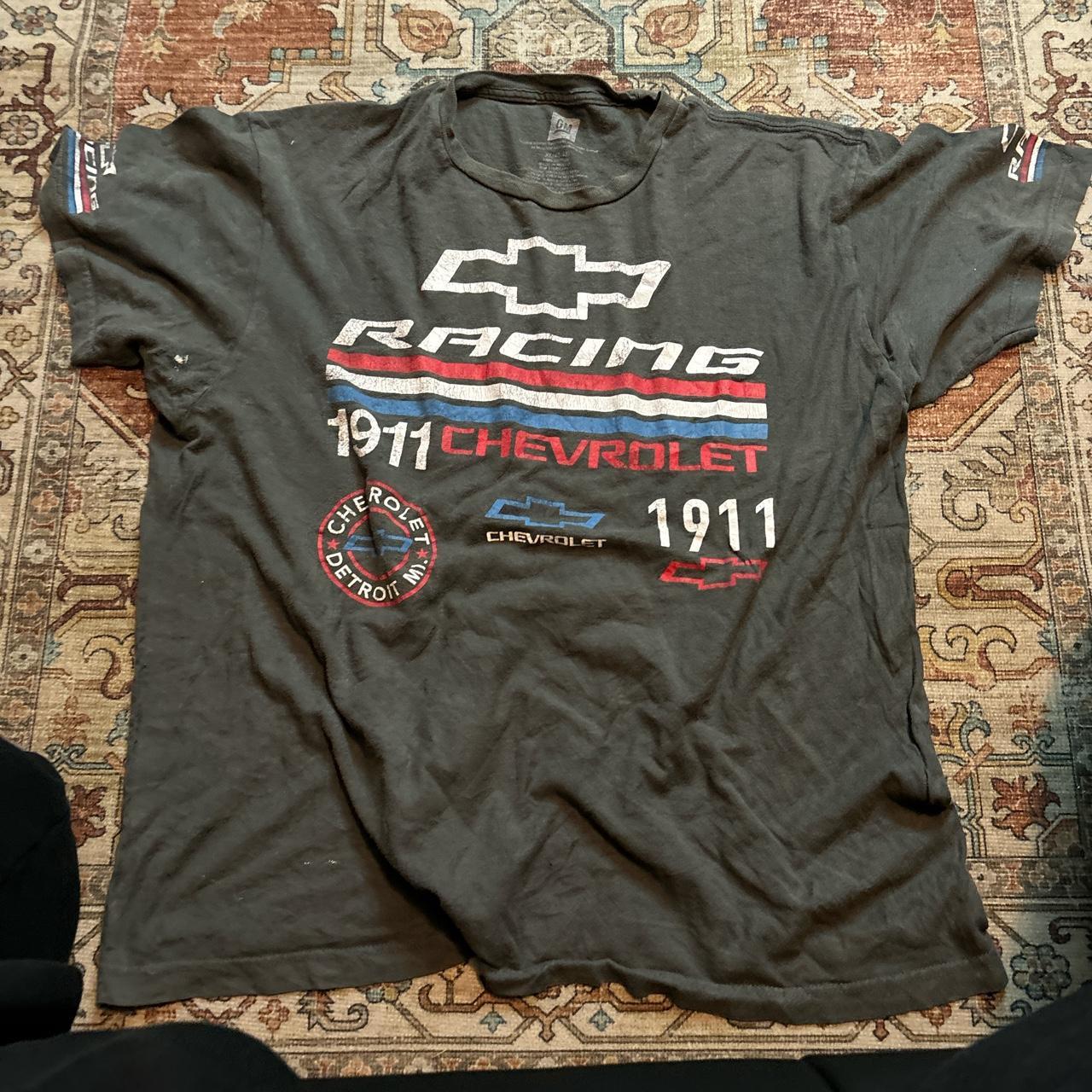 Chevy racing T-shirt - Depop