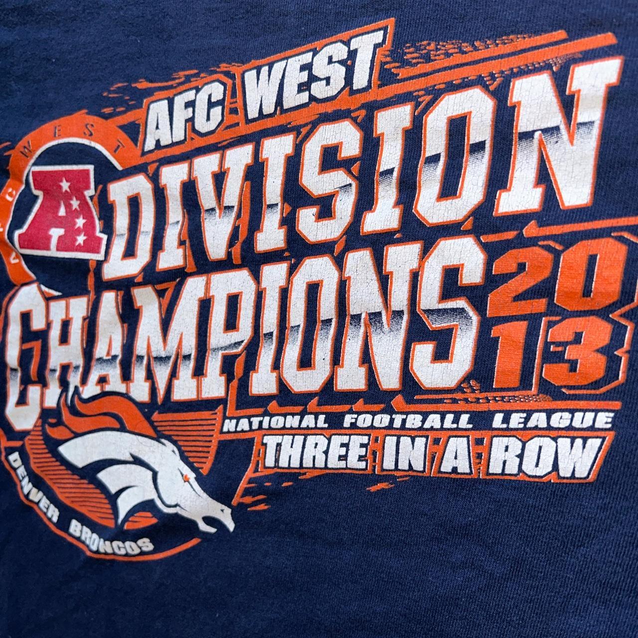 Broncos AFC West Division Champs - Large - Small... - Depop