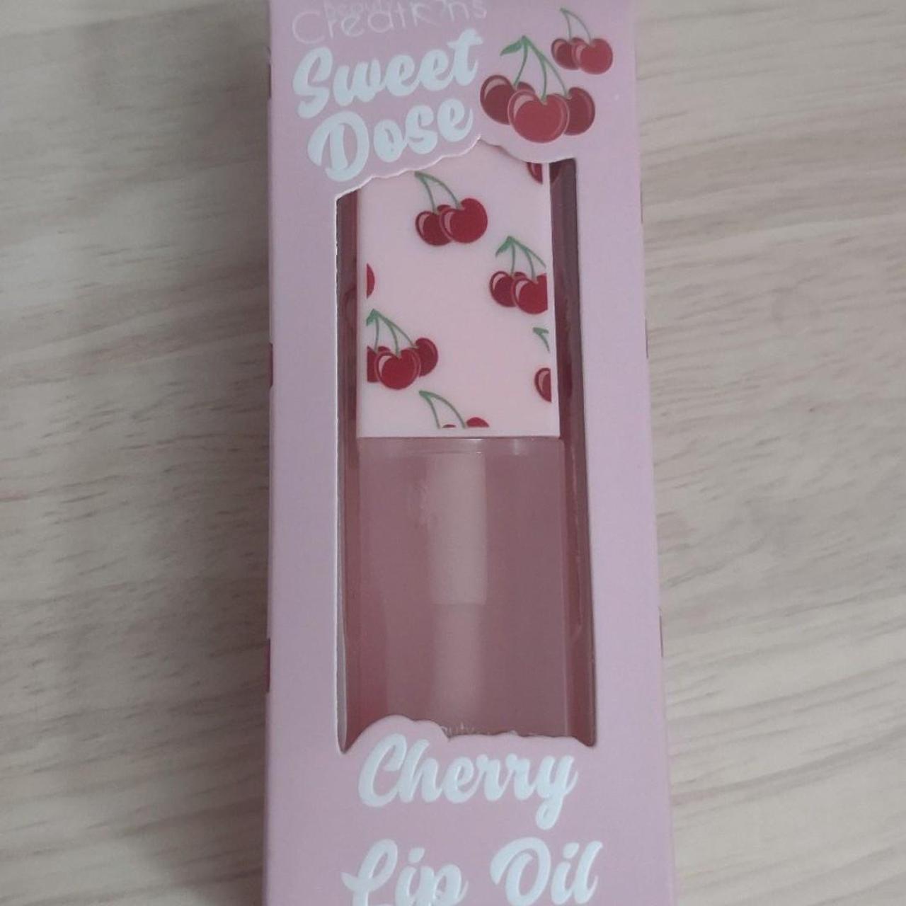 Sweet Dose Cherries Lip Oil Gloss Makeup Kawaii Y2K - Depop