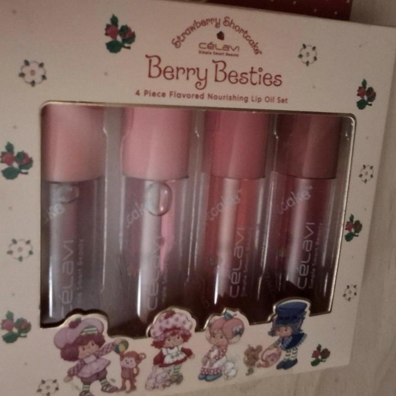 Strawberry Shortcake Berry Besties Lip Oil Gloss... - Depop