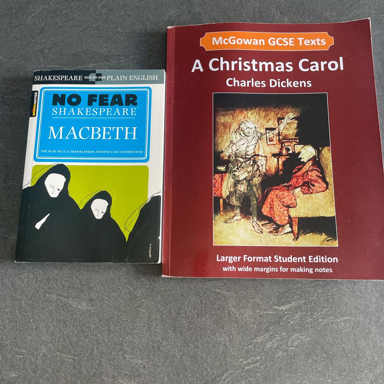 GCSE english literature books macbeth and a... - Depop