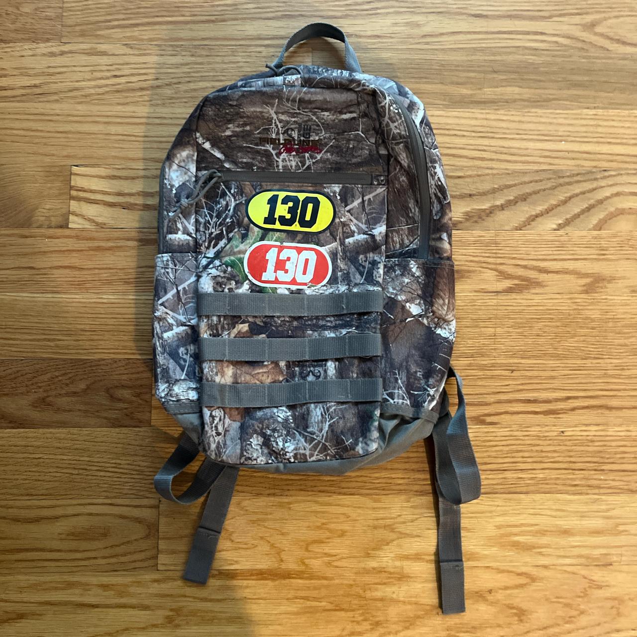 130 world bag good condition some wear on the logo... - Depop