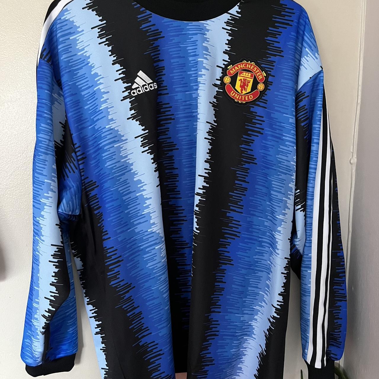 Man Utd ICON GK Shirt - Size XL - Adidas Football Shirt - Depop