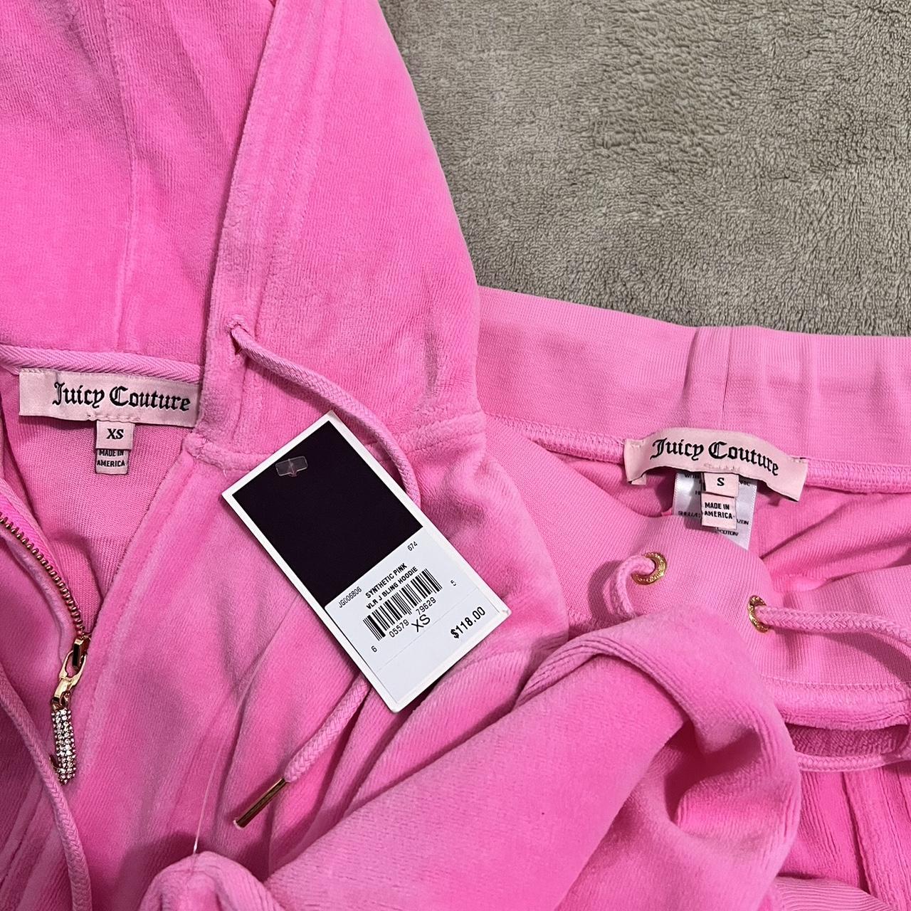 Juicy Couture Women's Pink Joggers-tracksuits | Depop