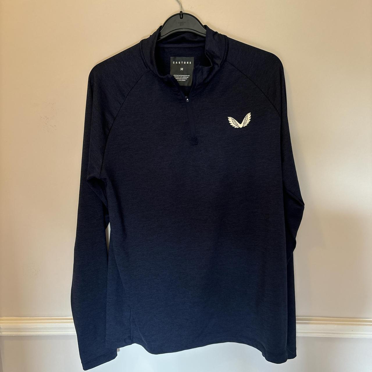 Castore half zip sweatshirt size Medium perfect... - Depop