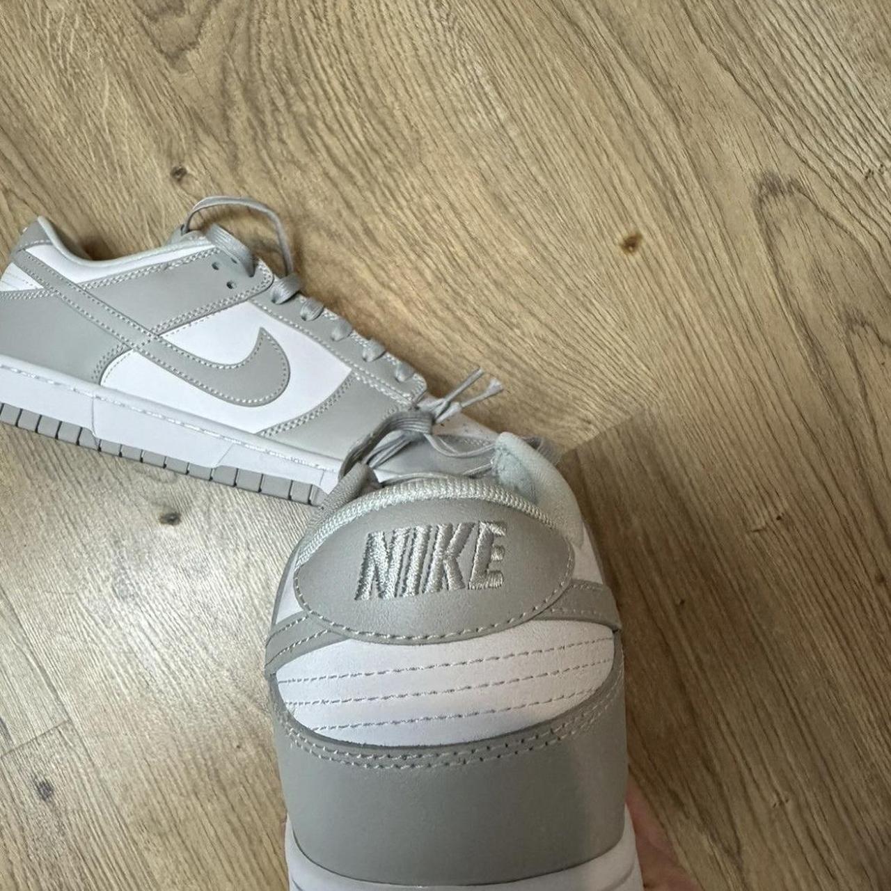 Nike Dunk Low gray fog #Vintage tried on 9/10... - Depop