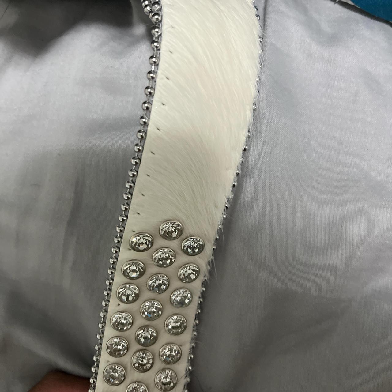 Hello kitty bling belt from stolen arts size 28,... - Depop