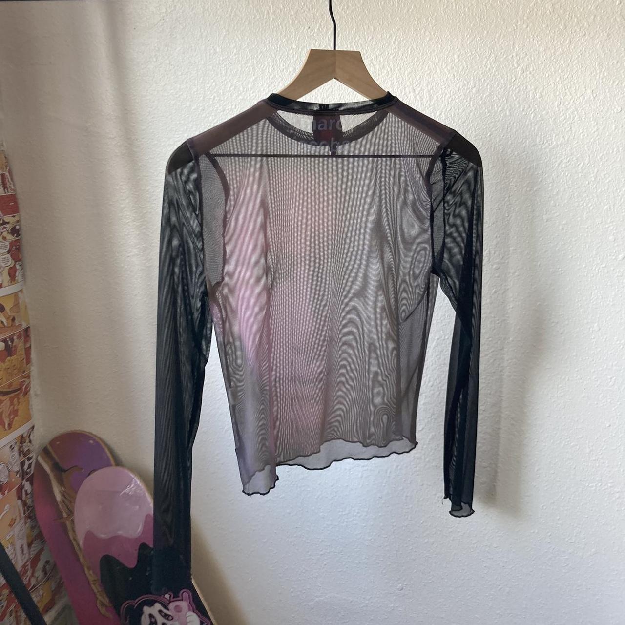 Heaven by Marc jacobs mesh top sized medium #mesh... - Depop