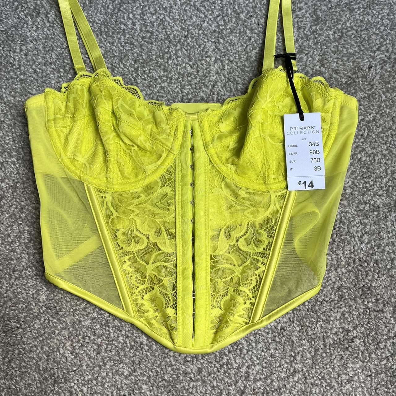 Yellow corset from penny’s. Never worn selling as... - Depop