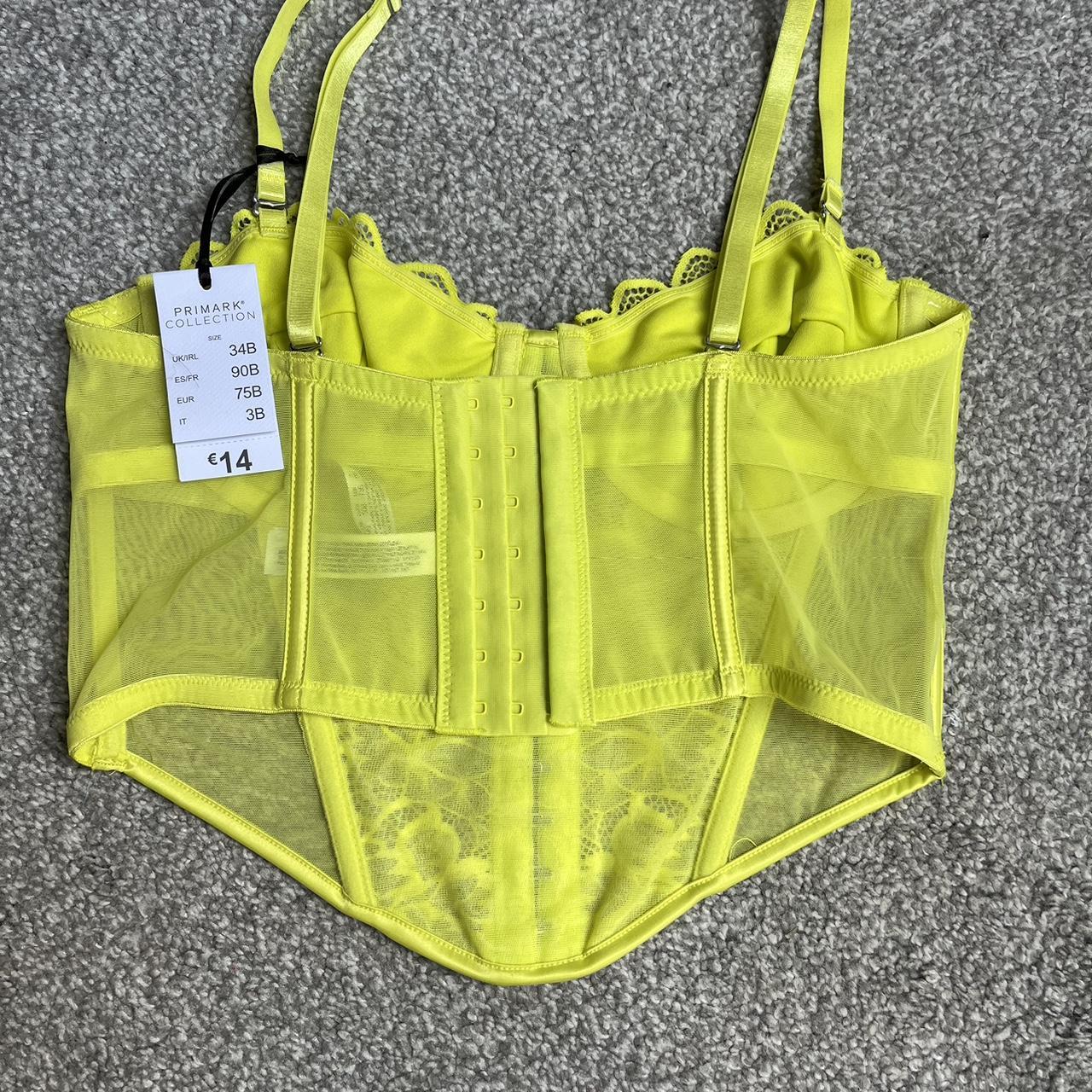 Yellow corset from penny’s. Never worn selling as... - Depop