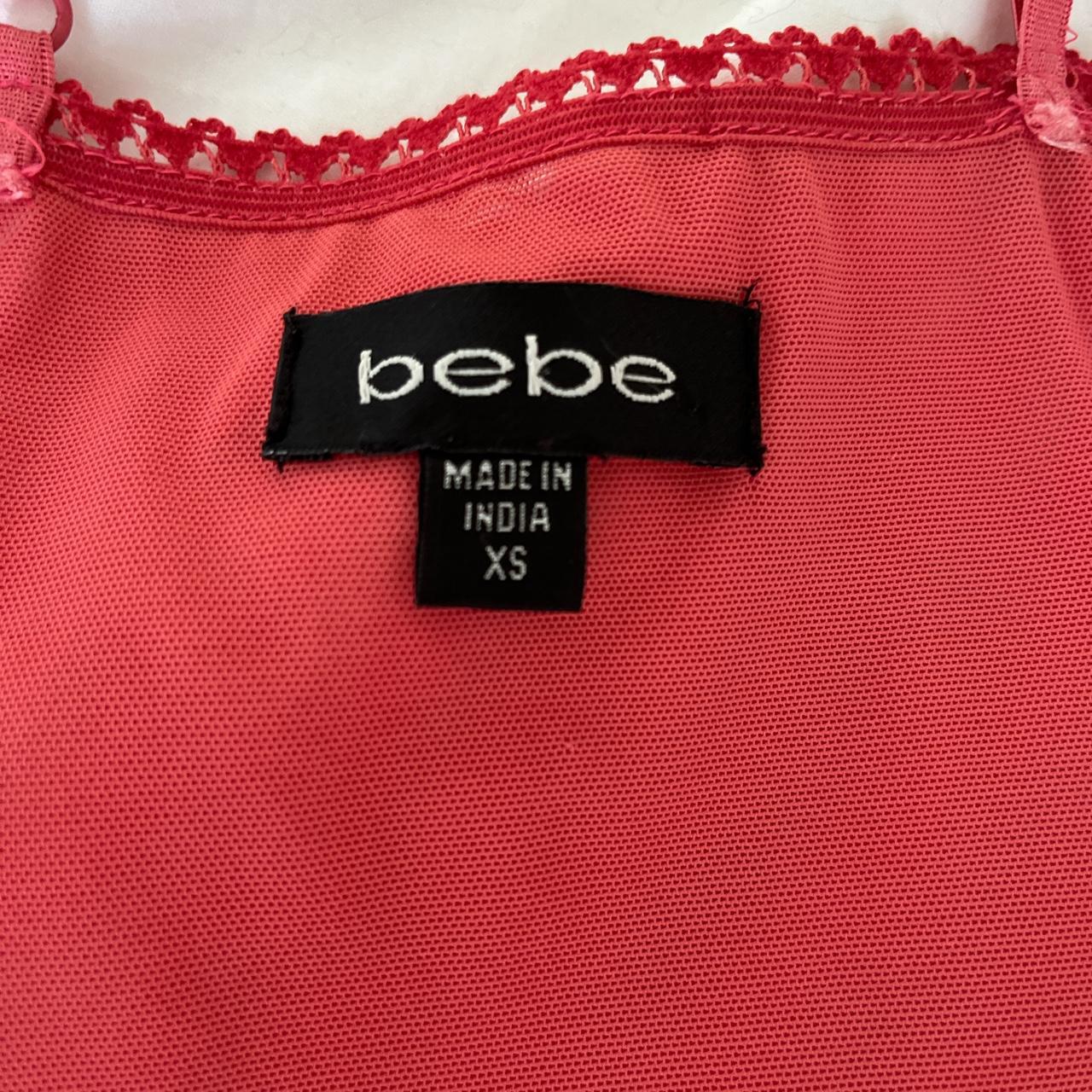 Bebe Women's Pink Blouse | Depop