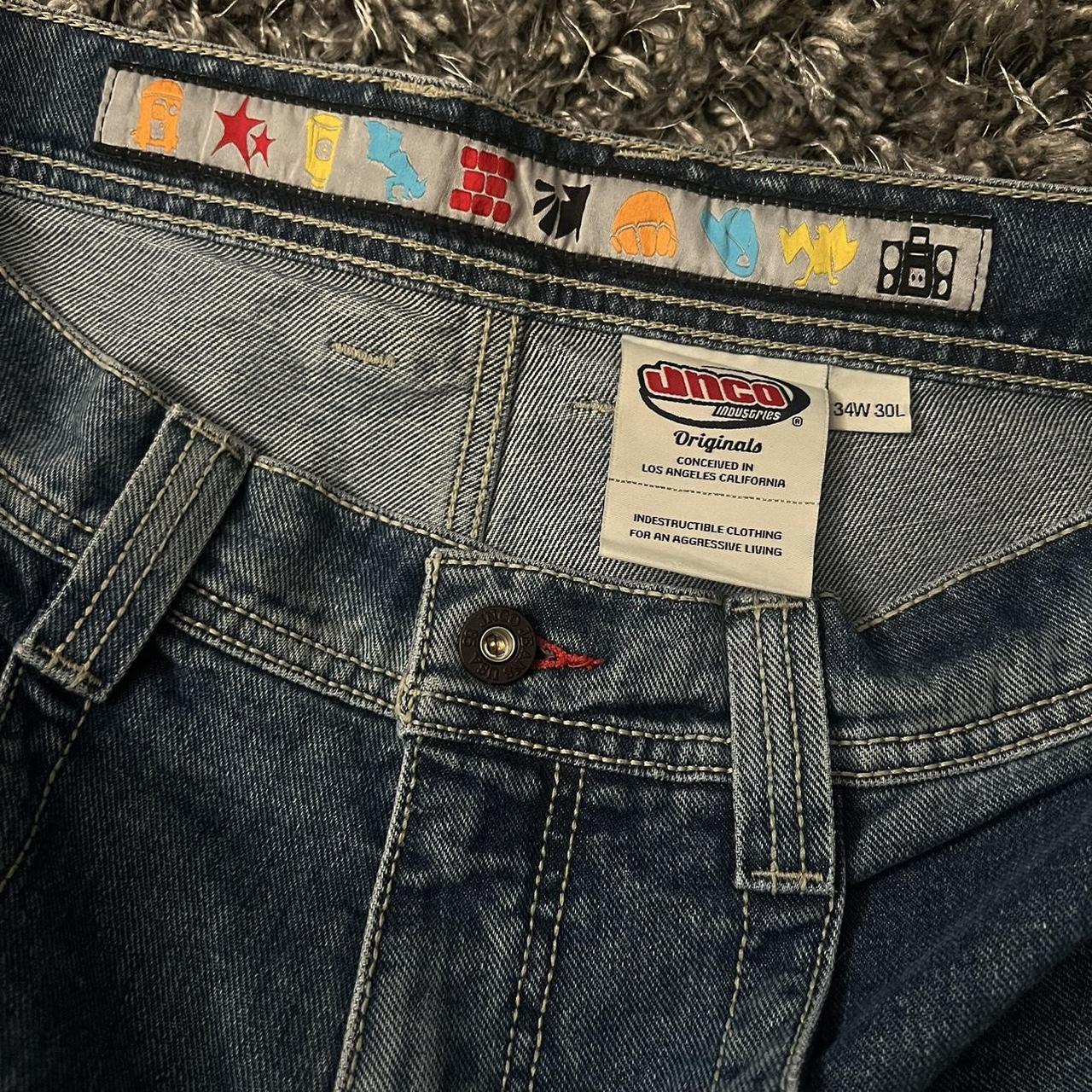 JNCO ROLLING STONE JEANS THESE ARE IN BRAND NEE... - Depop