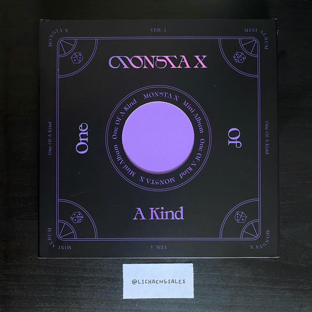 Monsta X 'One of a Kind' album! NO INCLUSIONS, only... - Depop