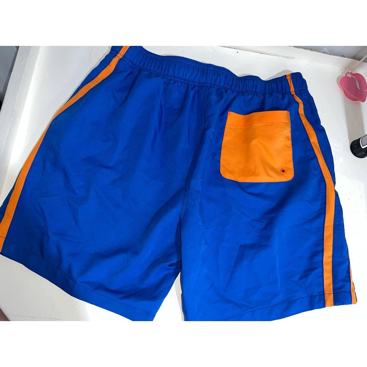 Be bold in these fun speedo swim trunks Orange... - Depop