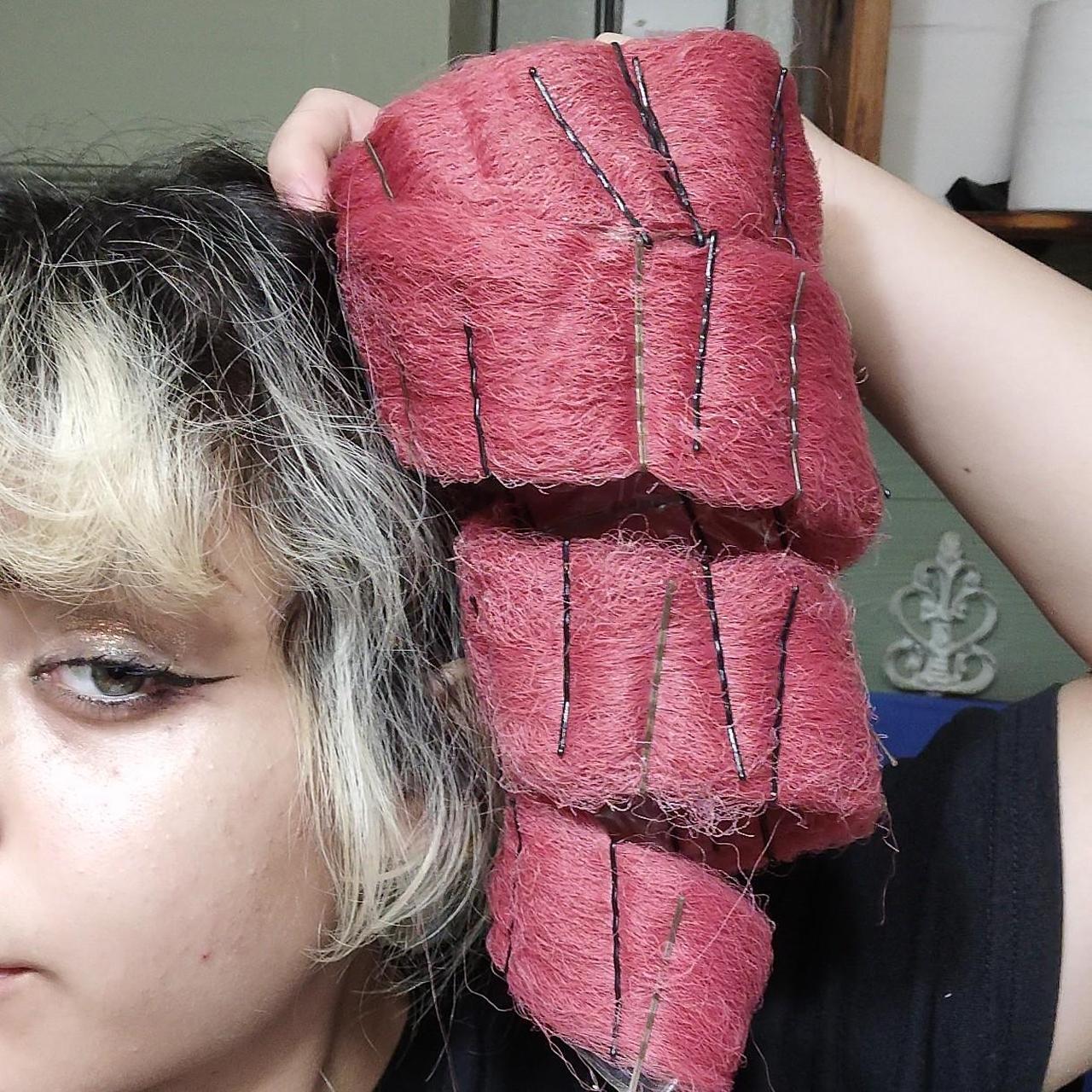 Teto Kasane Vocaloid twin drill wig commission... | Depop