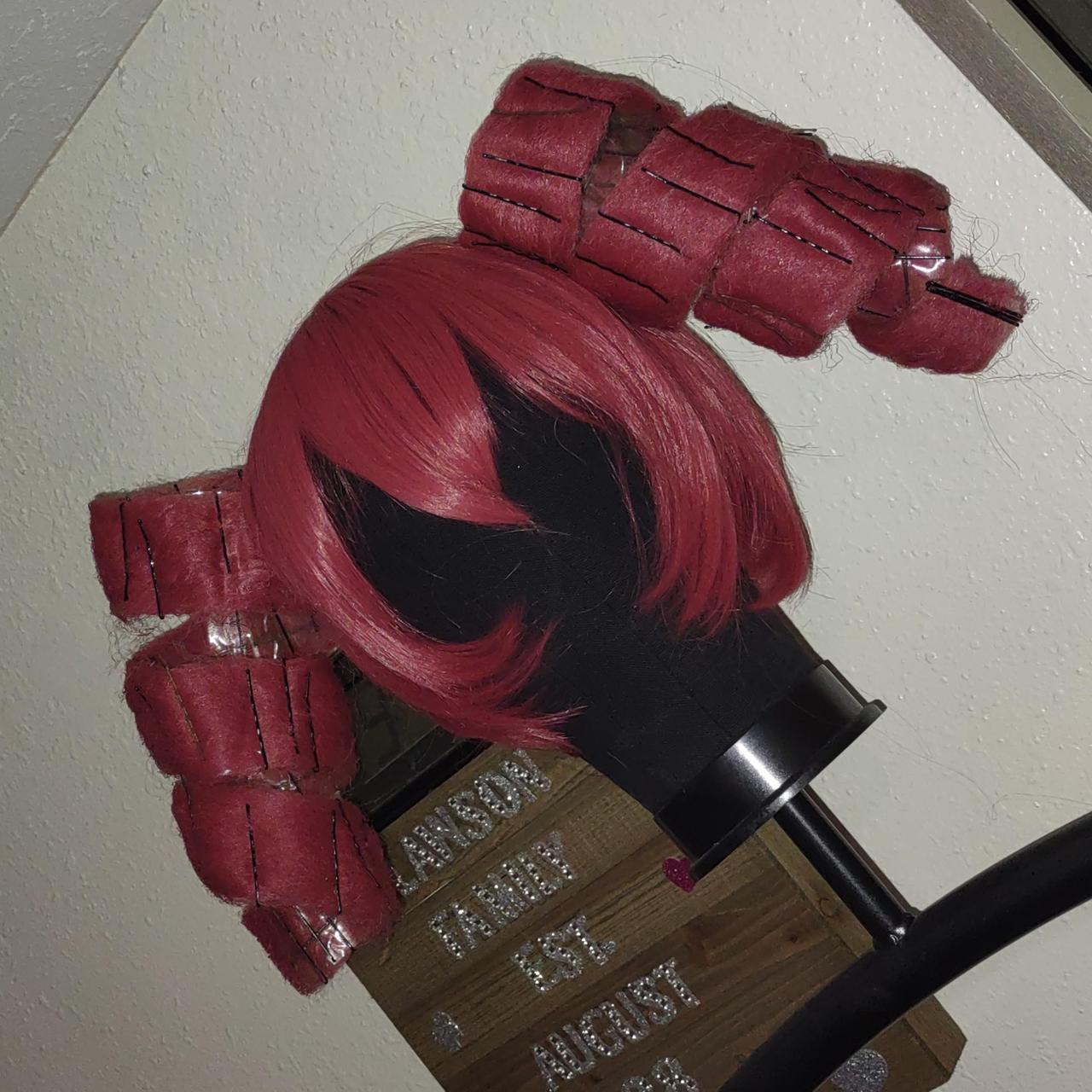 Teto Kasane Vocaloid twin drill wig commission... | Depop