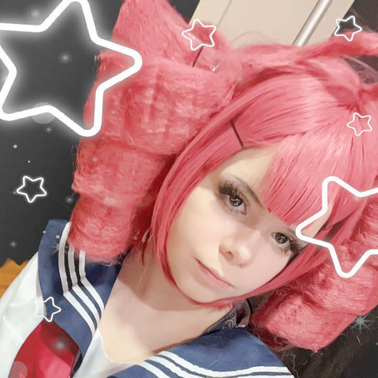 Teto Kasane Vocaloid twin drill wig commission... | Depop