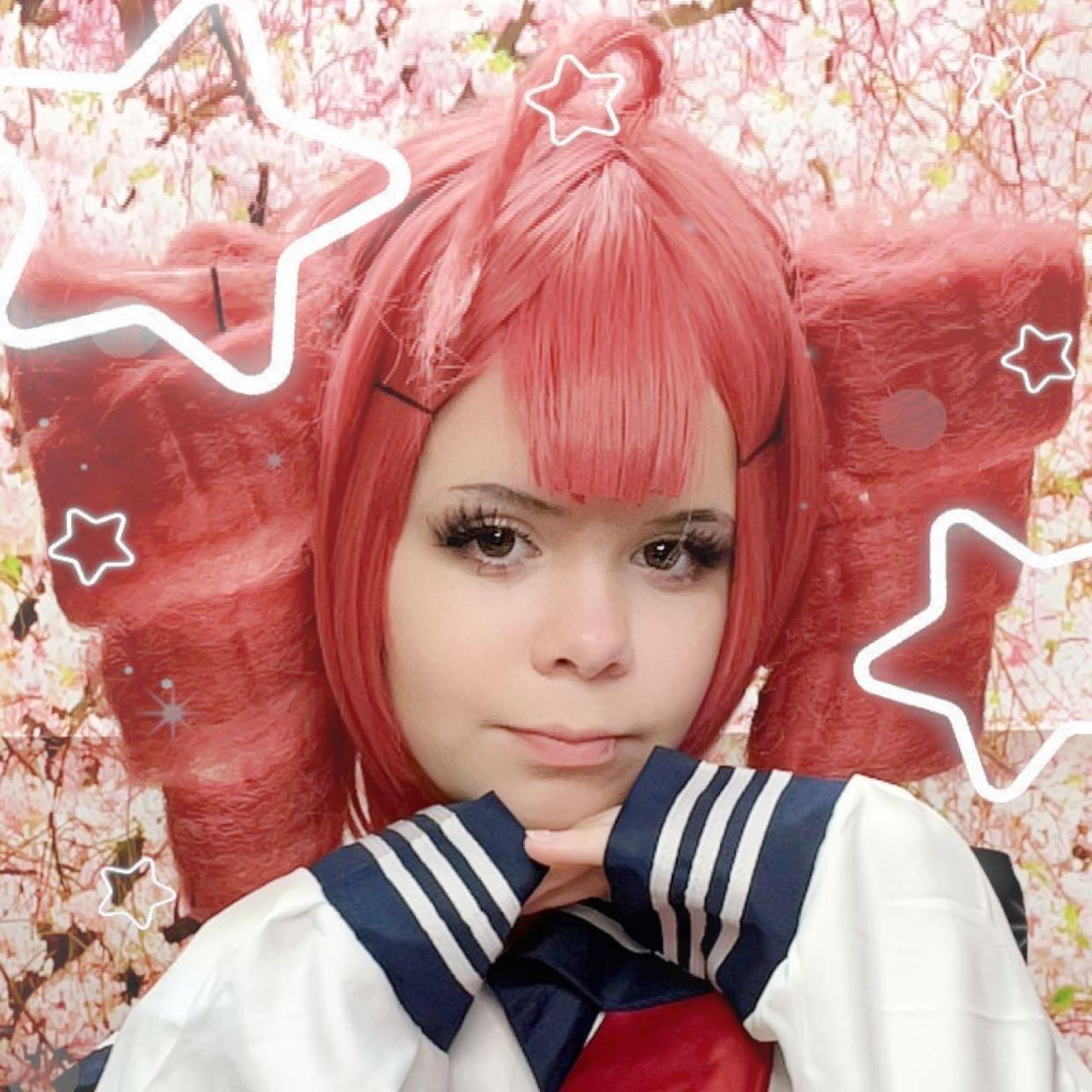 Teto Kasane Vocaloid twin drill wig commission... | Depop