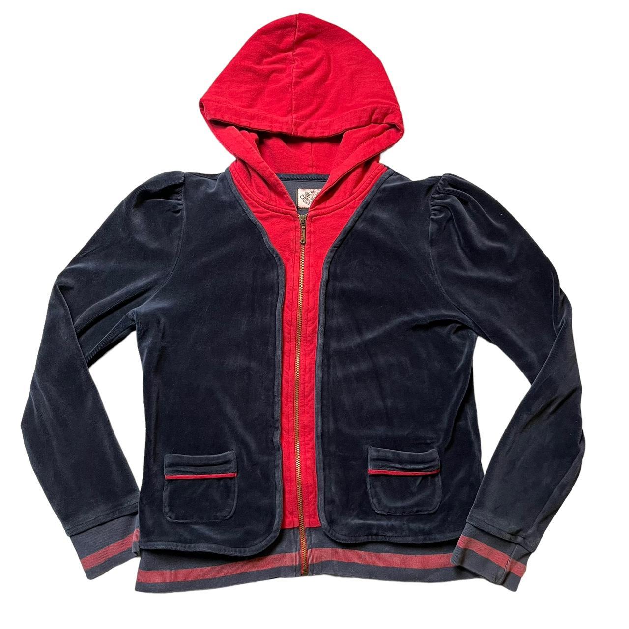 Vintage Juicy Couture Velour Jacket Womens Large Top... - Depop