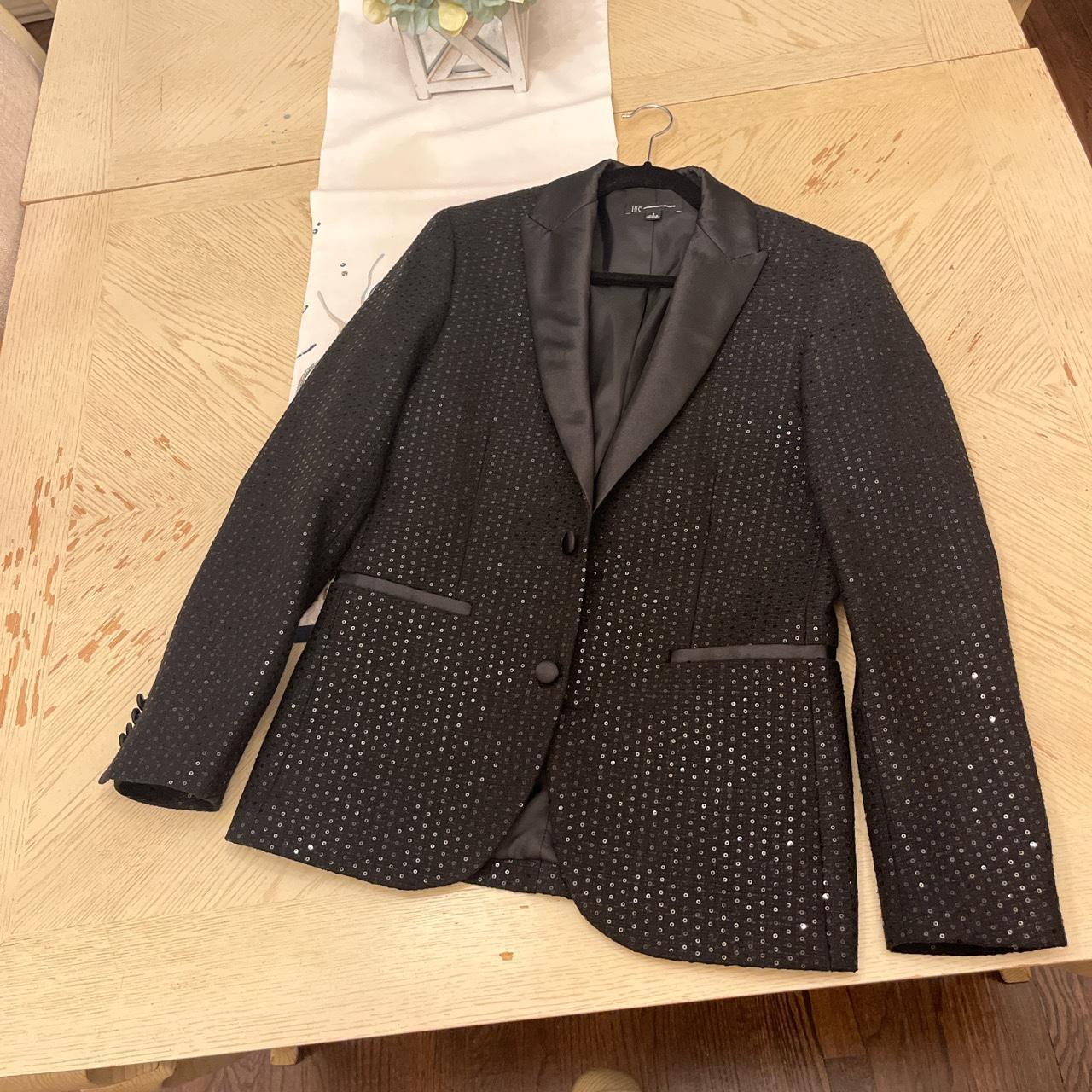 black sequence suit jacket. very... - Depop