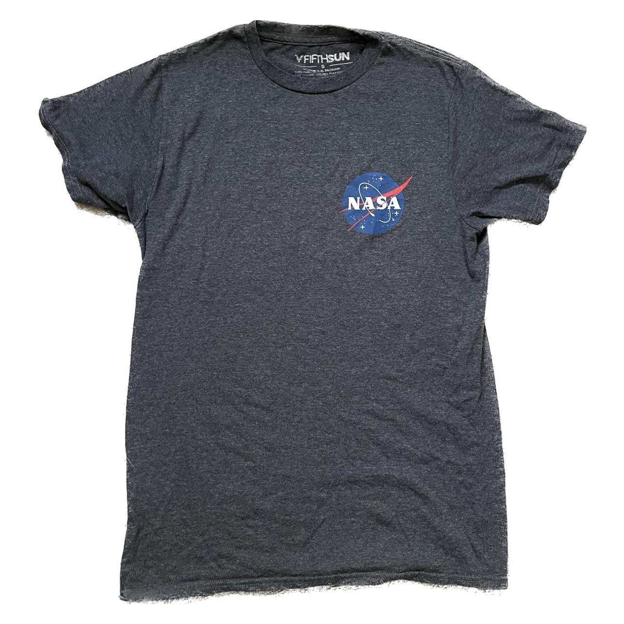 fifth sun gray nasa graphic tee 🩶 very cute and... - Depop