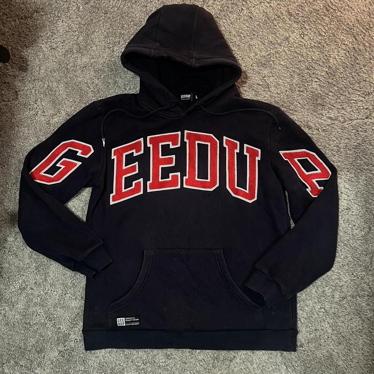 GEEDUP hoodie size large has been worn but good... - Depop