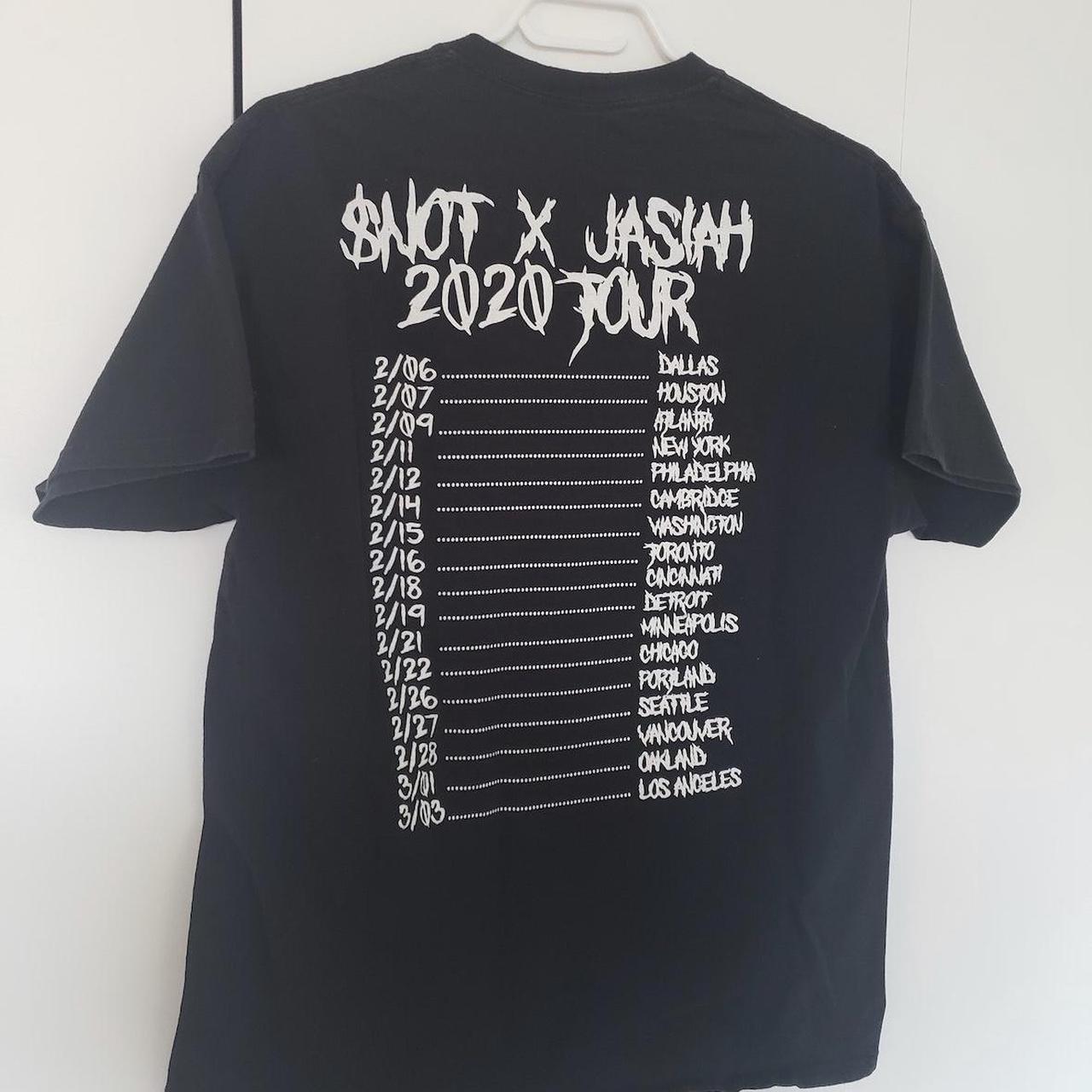 Snot x Jasiah 2020 Tour Merch Bought At Dallas... - Depop