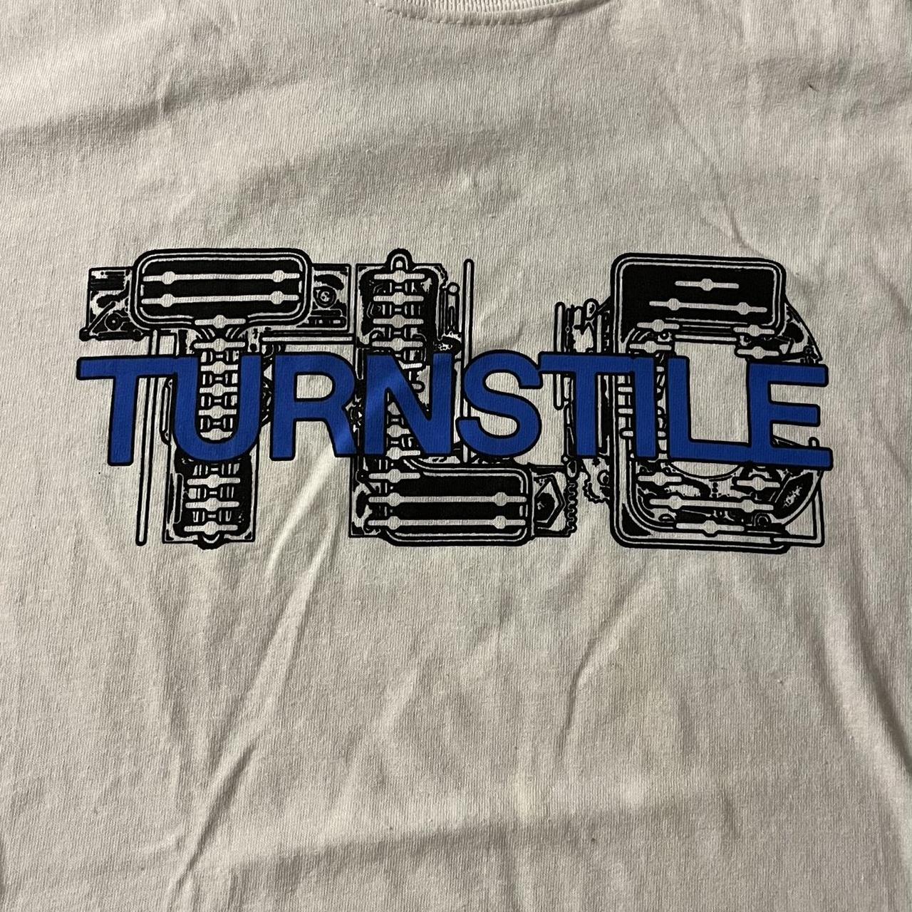 Turnstile TLC Tour Shirt 2021 Size L Worn maybe once... - Depop