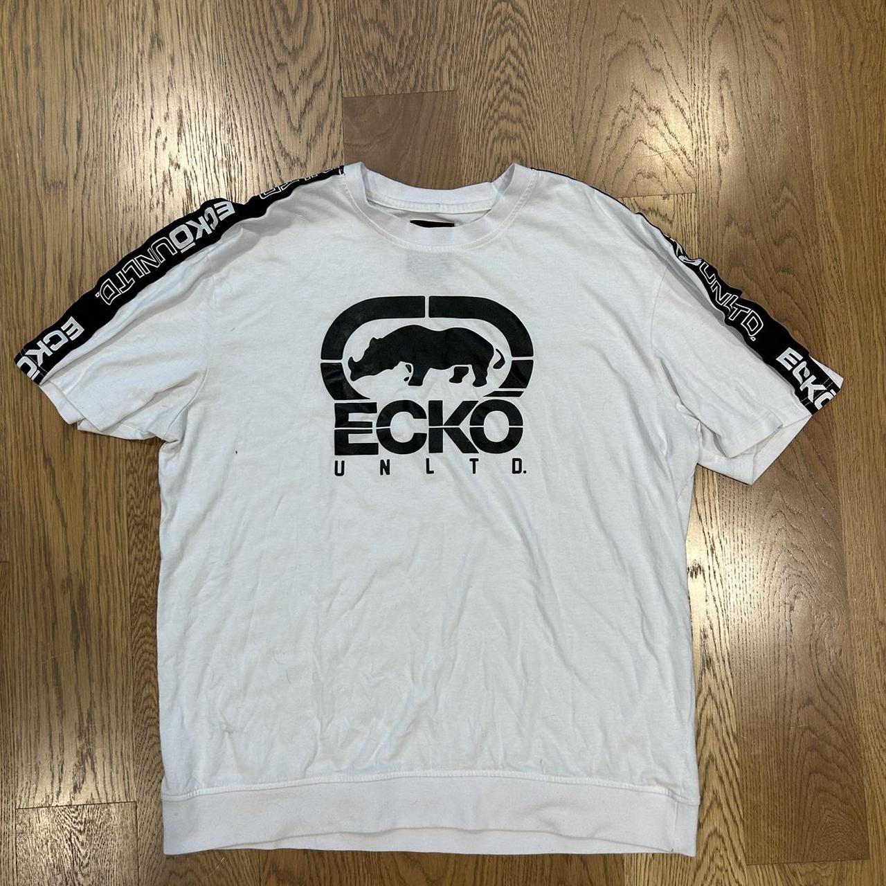 Ecko Unltd. White T-shirt - Depop