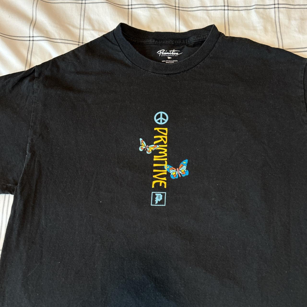 Primitive graphic tee #primitive #skater #shirt - Depop
