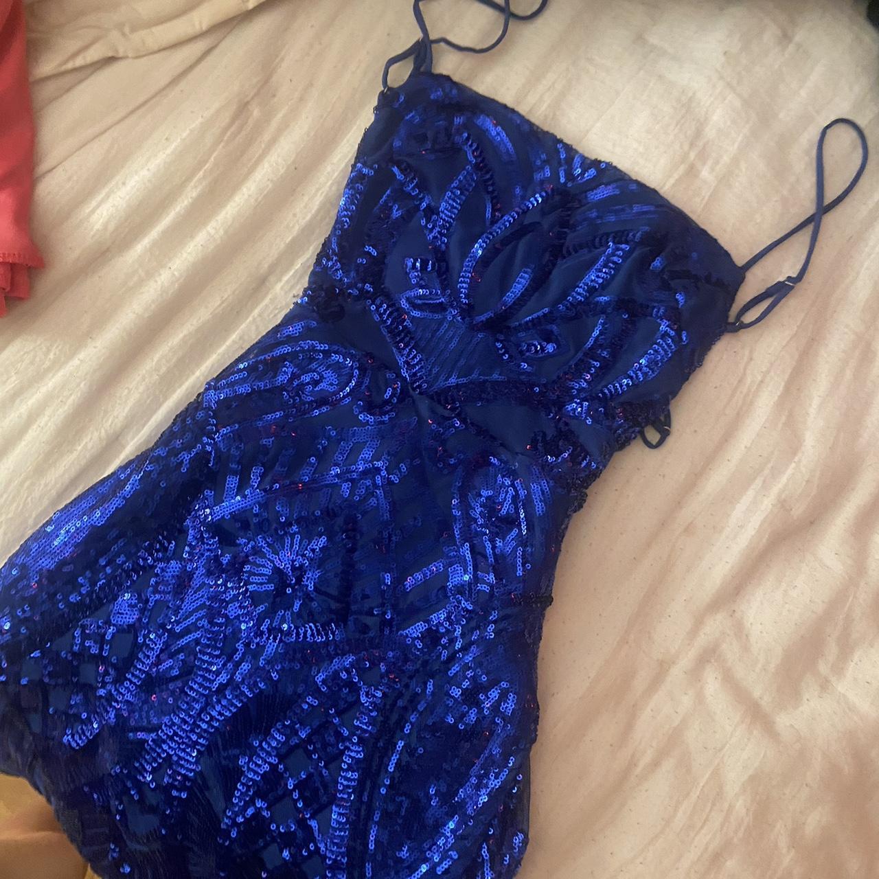 Lucy In The Sky Hoco Dress The Most Beautiful Color Depop