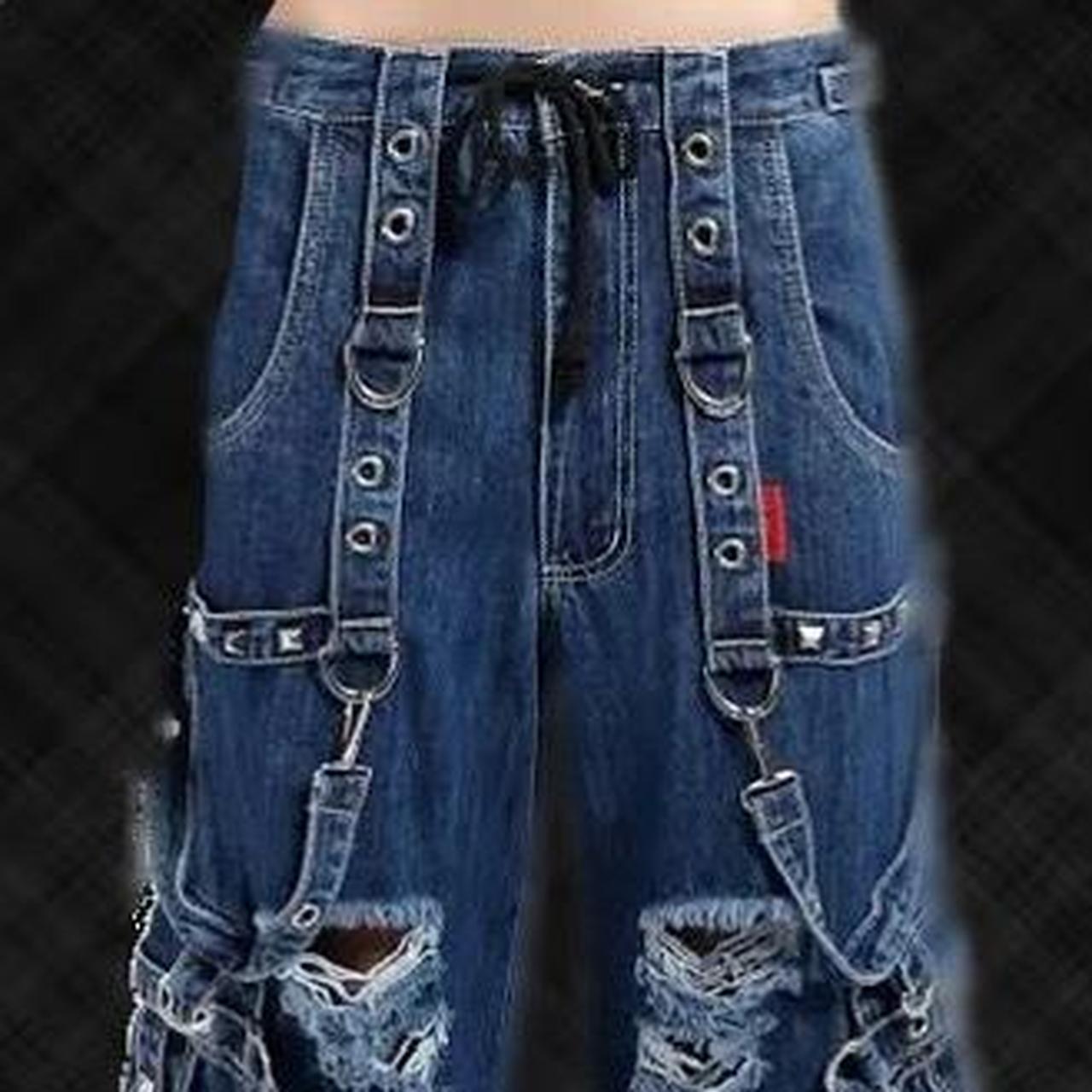 TRIPP NYC DENIM SHREDDER JEANS!! (Also turn into... - Depop