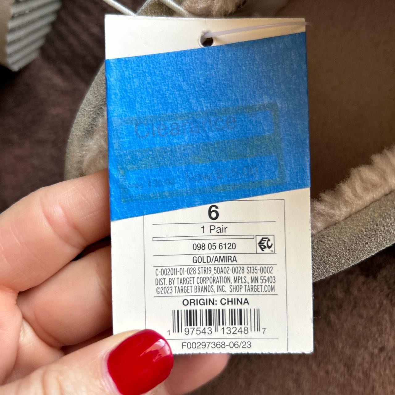 stars above - glitter, grey clog slippers / size: 6 - Depop