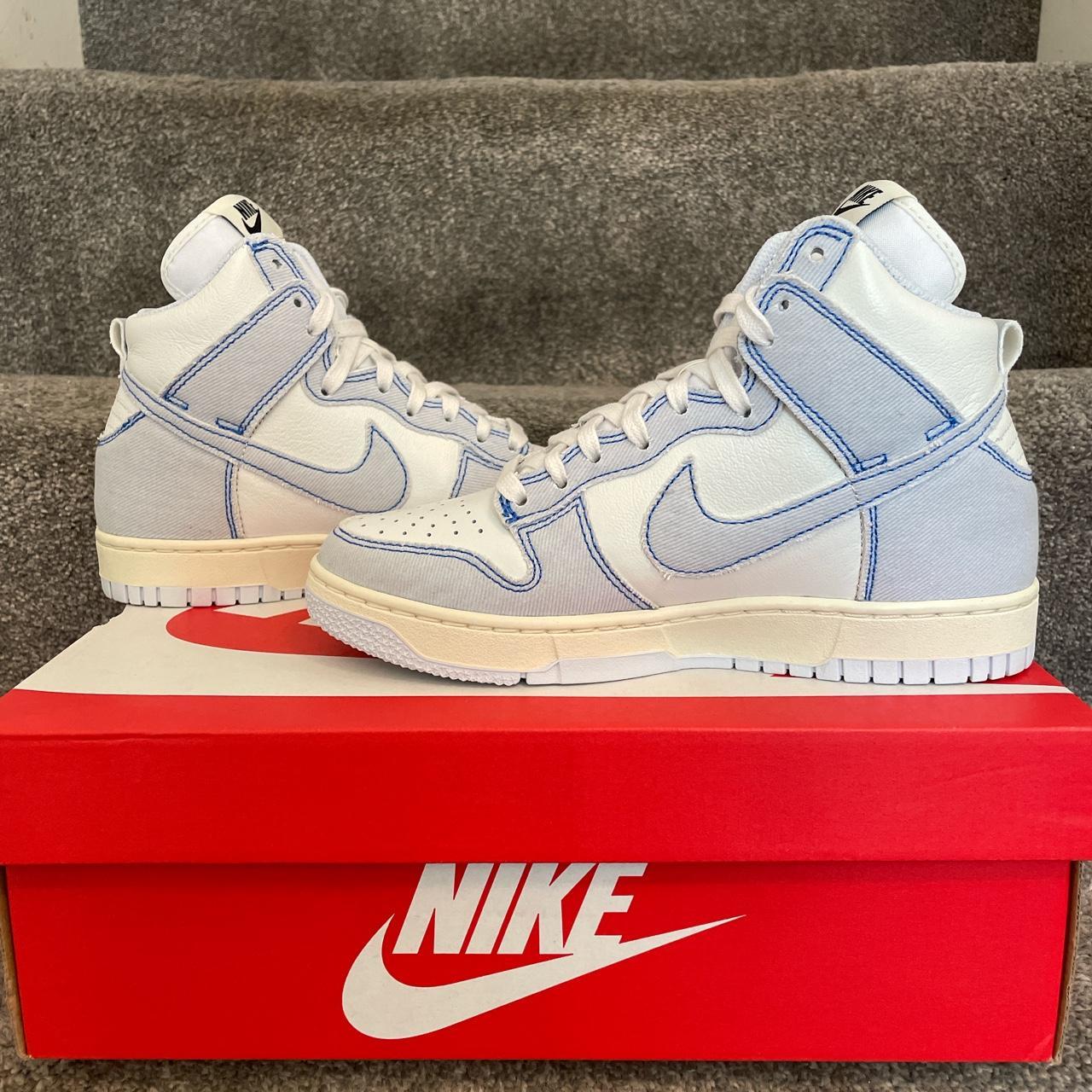 BRAND NEW Nike 1985 blue denim dunks. Unworn and... - Depop