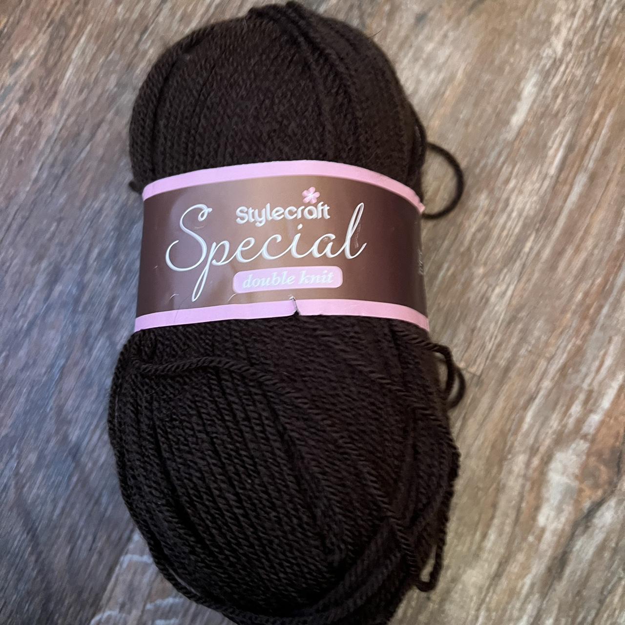 Stylecraft special DK brown yarn #knitting - Depop