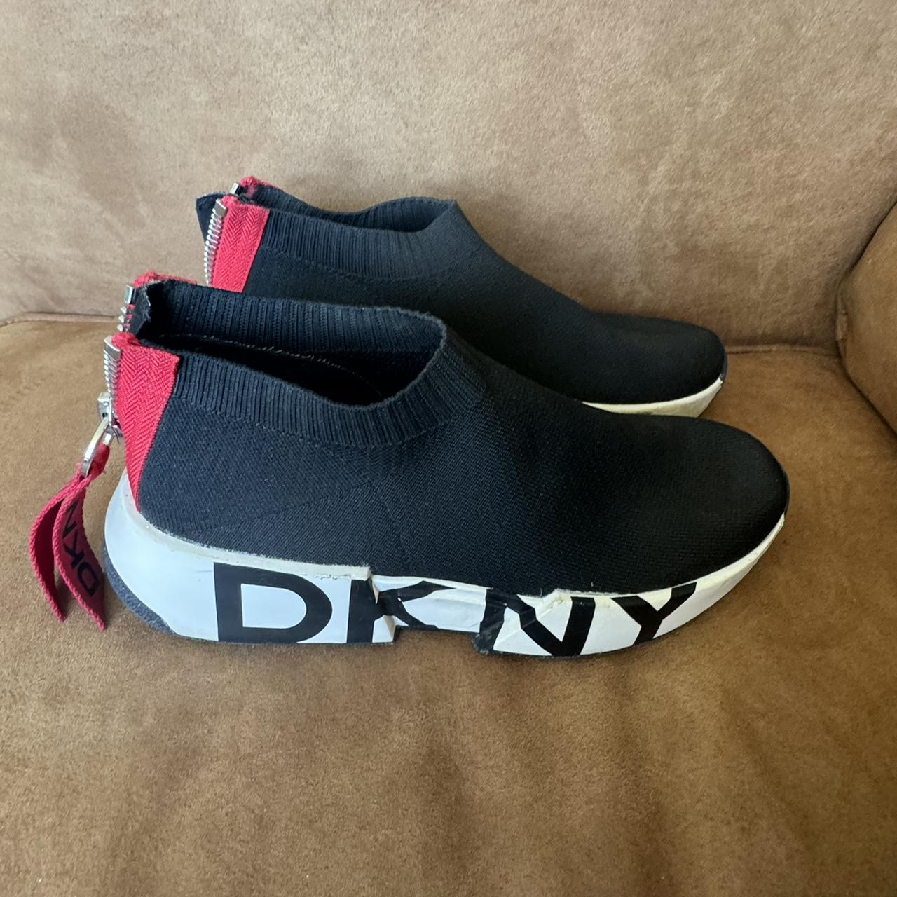 DKNY women’s sneakers Only marks on the white... - Depop