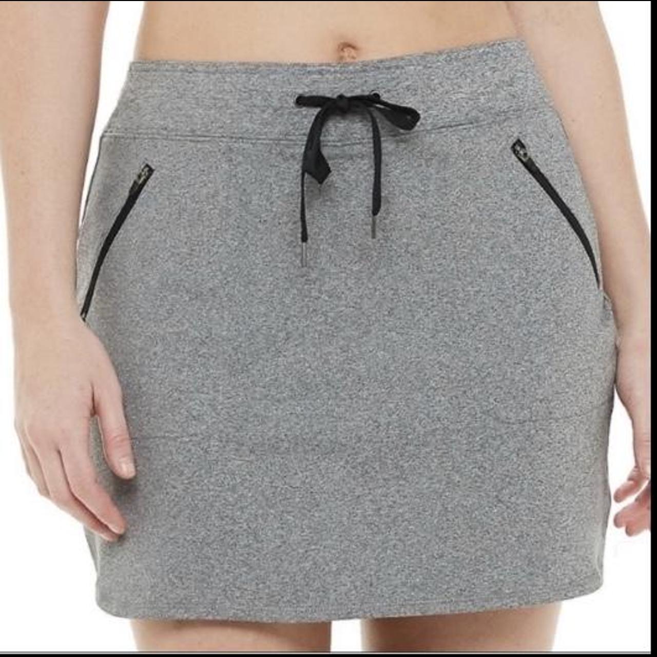 Tek Gear Womens Silver Skirt Depop