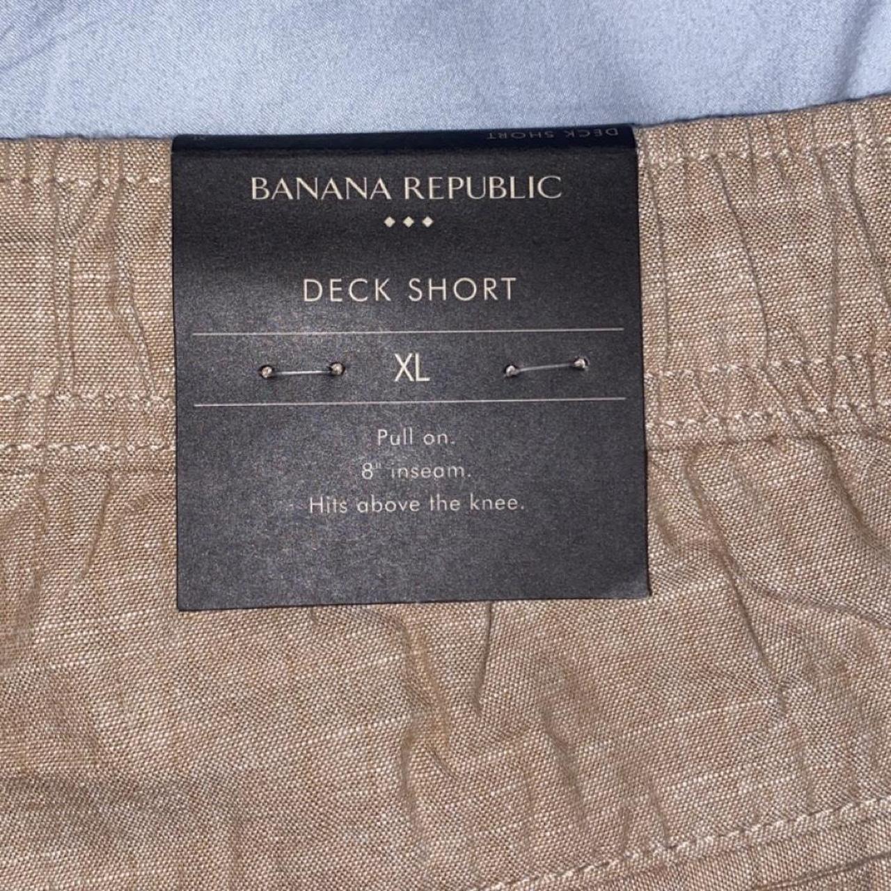 Brand new 8” chambray deck shorts by Banana... - Depop