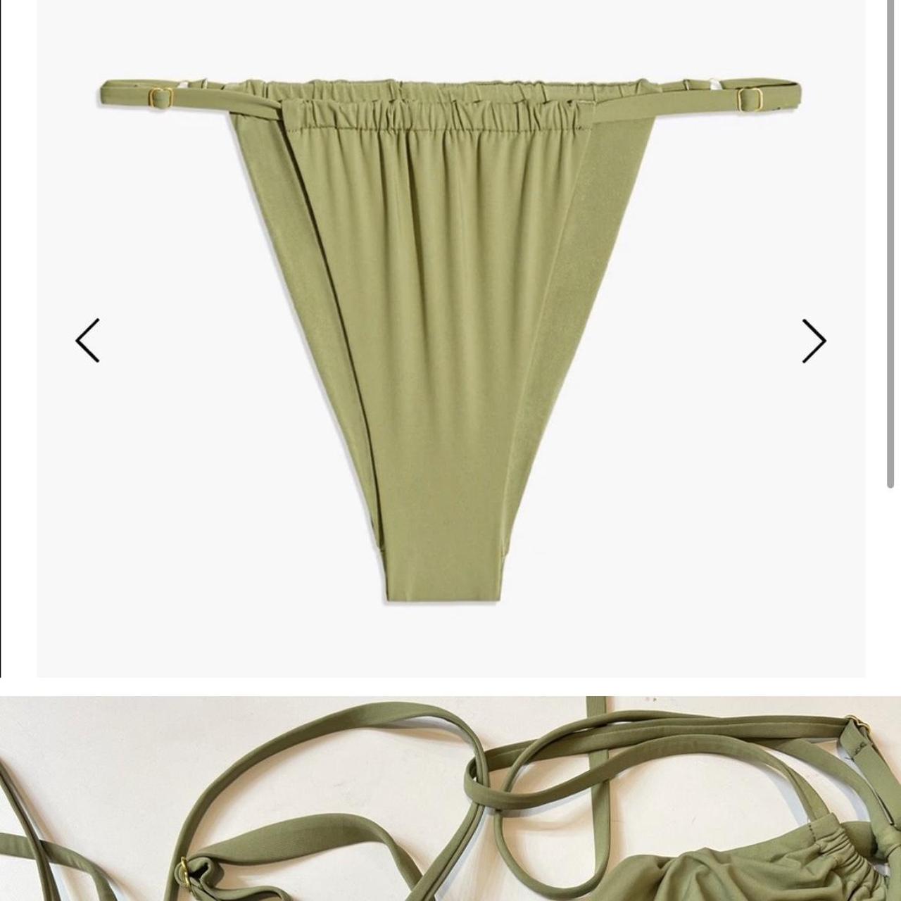 We Wore What Women's Green Bikinis-and-tankini-sets | Depop