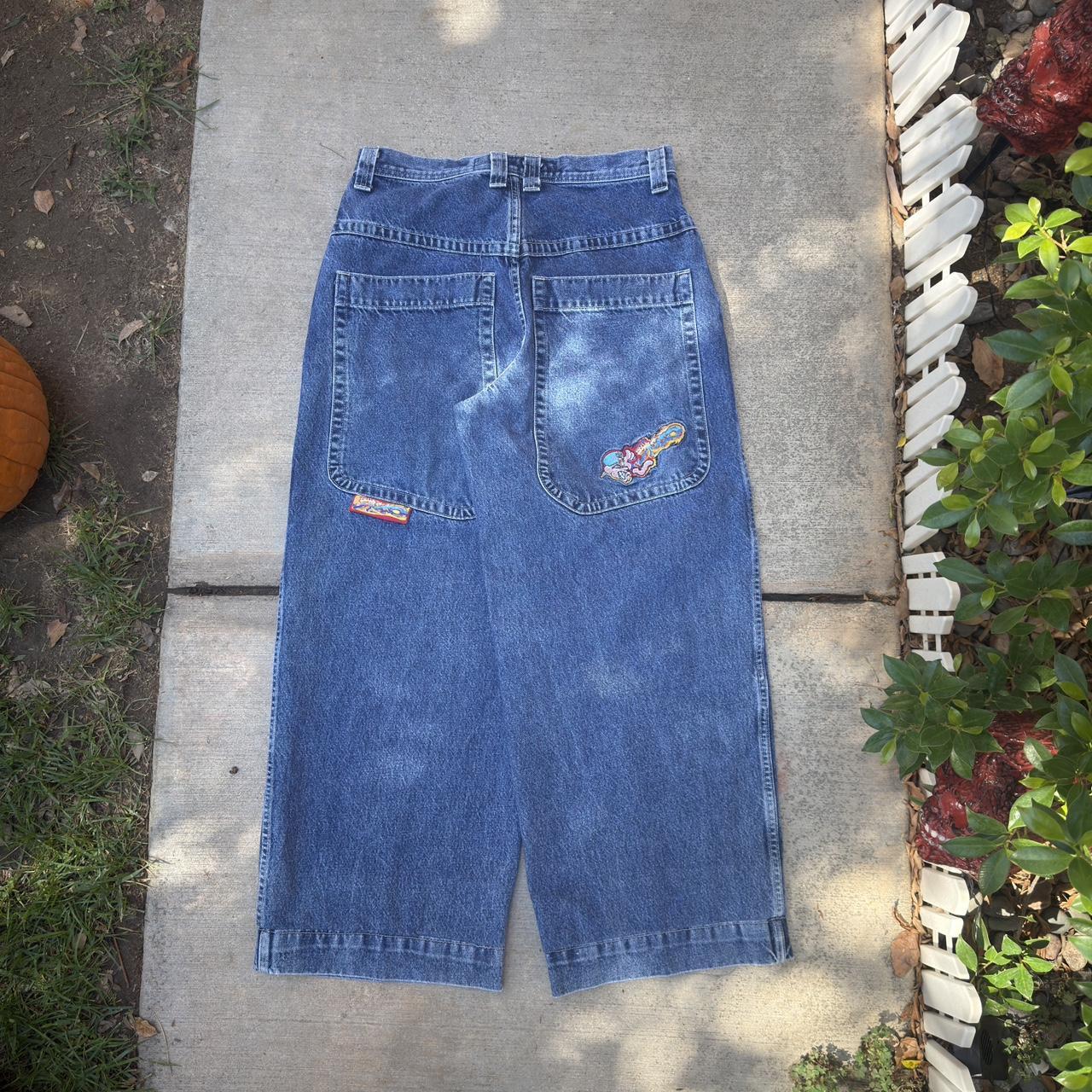 Vintage jnco wizards Size 33 by 30 (hemmed og hem... - Depop