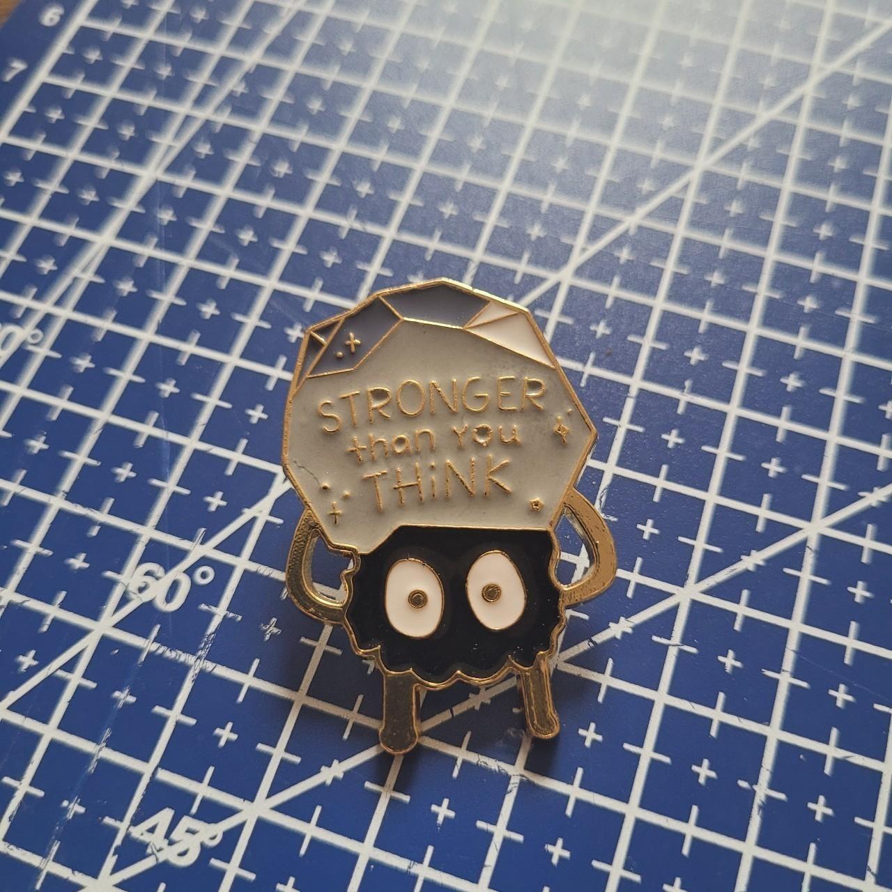 Cult pin/ pin badge Stronger than you think,... - Depop